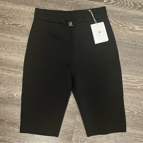 Givenchy | Shorts | Nwt Givenchy Black Belted Bike Short Size Medium | Poshmark